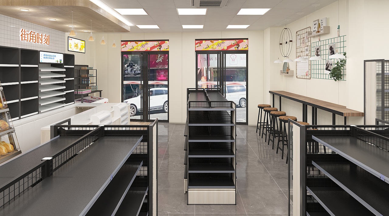 上海街角时刻便利店_猫哥在线-站酷ZCOOL