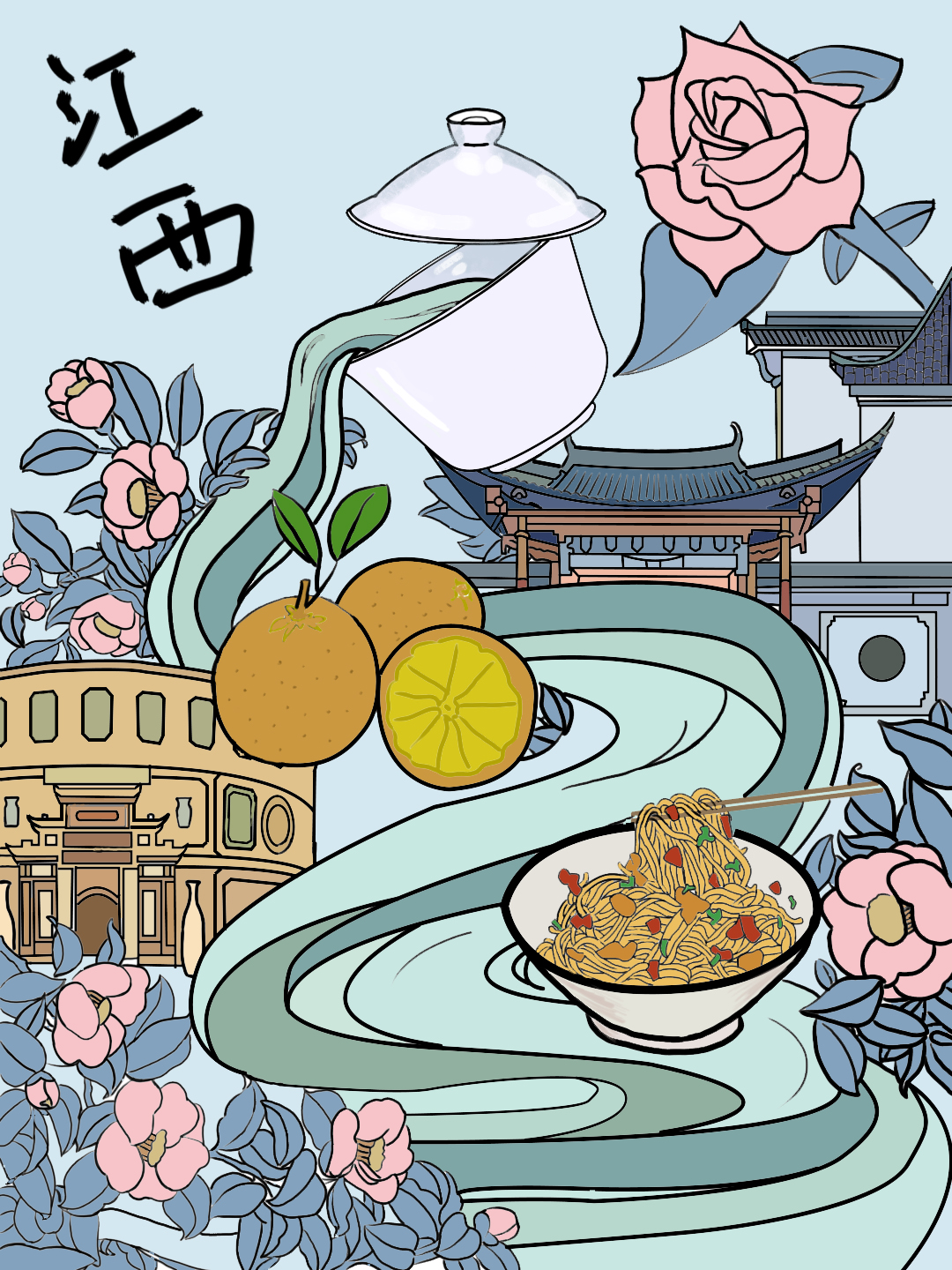 江西特色_王旭wx-站酷ZCOOL