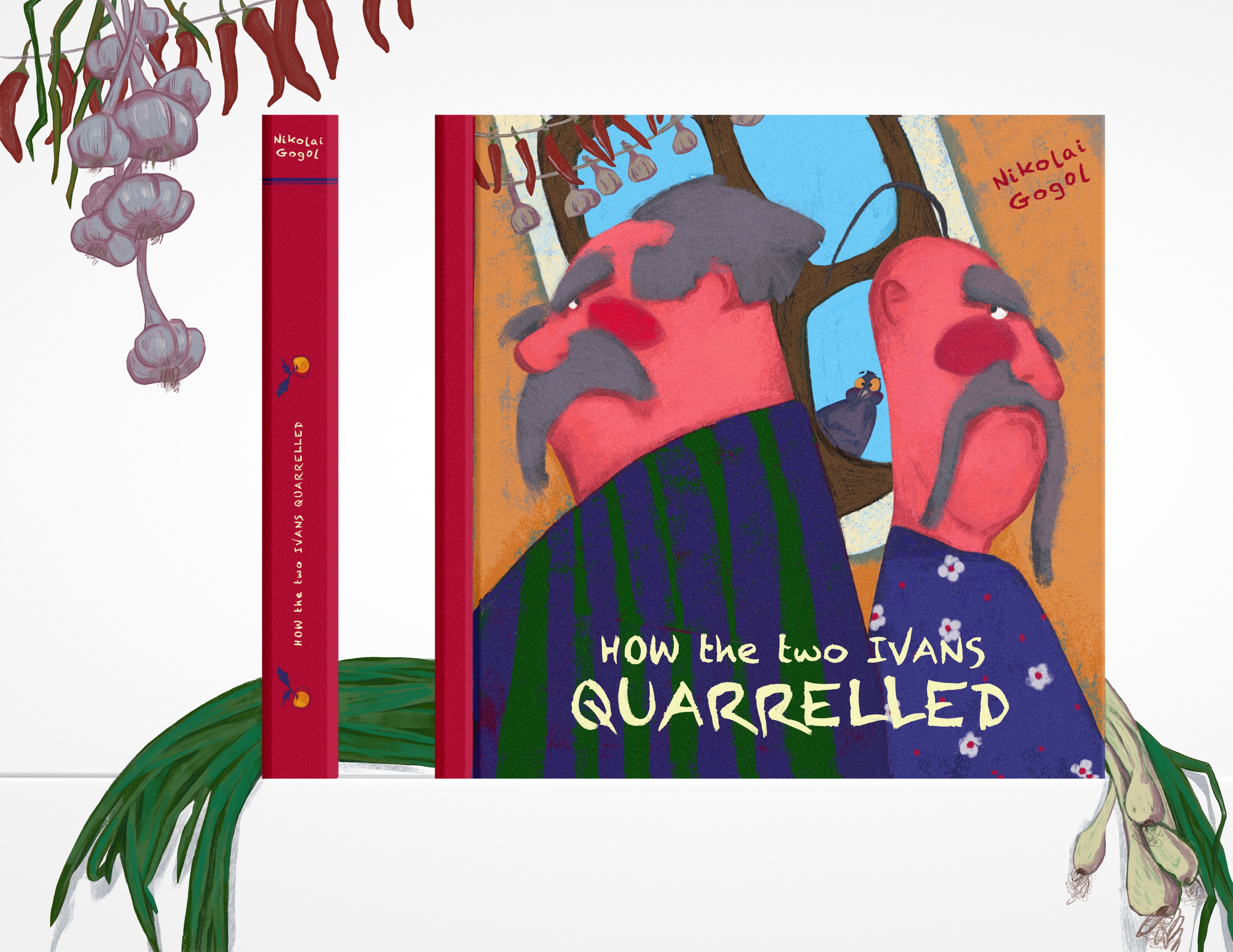 How the two Ivan’s quarrelled. Book illustration_米拉慈-站酷ZCOOL