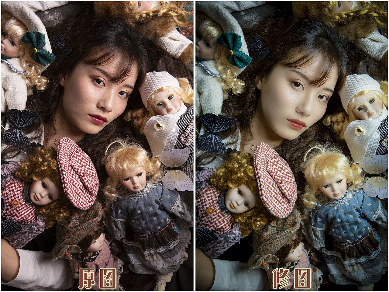 少女系肤色后期处理训练营-打卡第七天（完美全勤！）_CKlambo-站酷ZCOOL