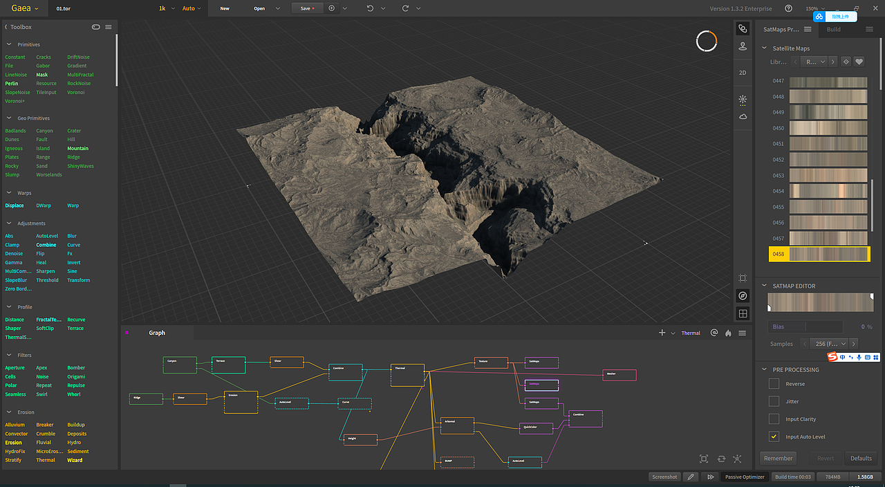C4D-写实地形渲染_GK_怪咖咔-站酷ZCOOL