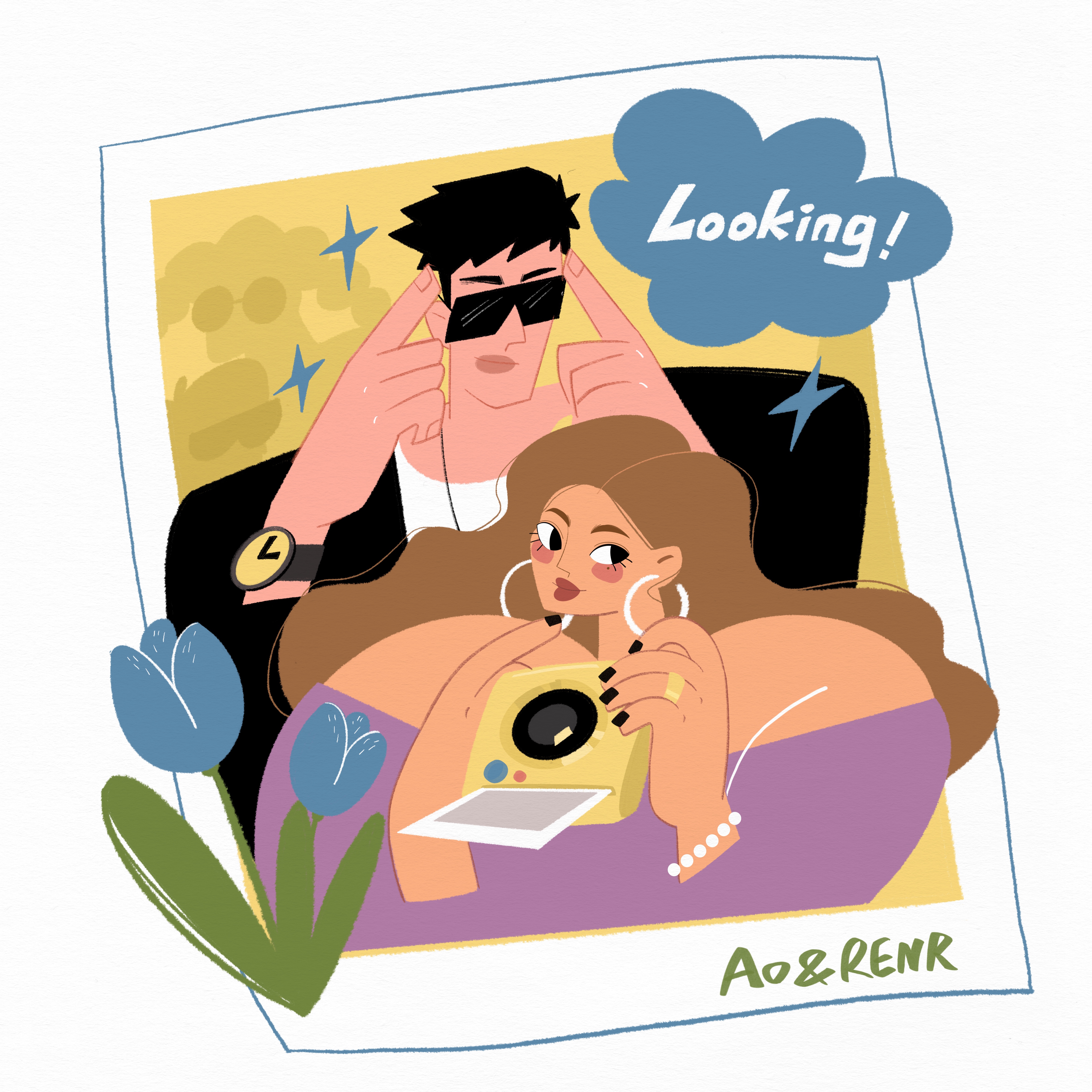 姐妹们的日常_ZsikoAo-站酷ZCOOL