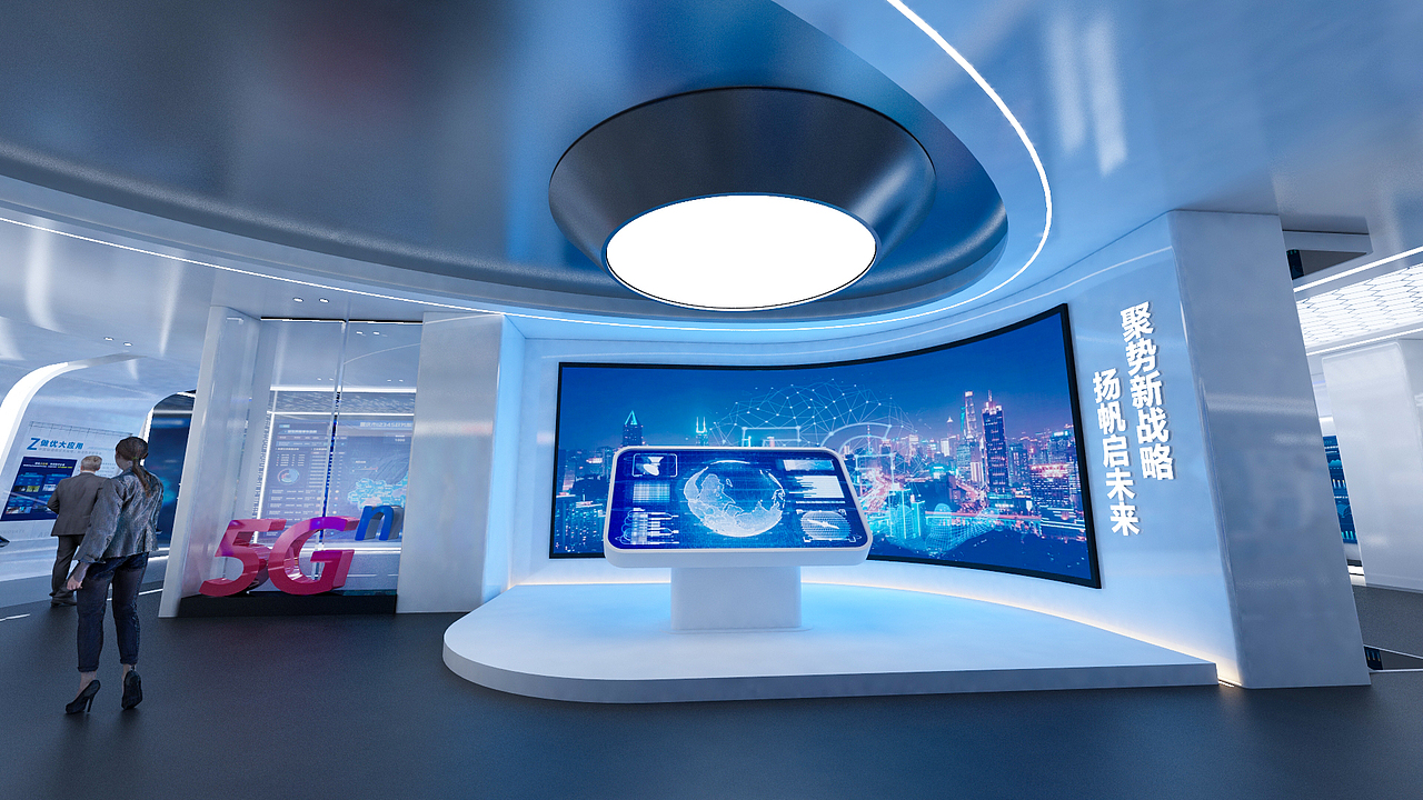 重庆-现代科技感展厅_William妖刀-站酷ZCOOL