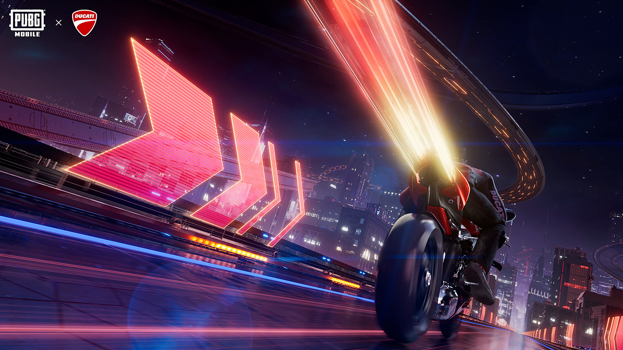 PUBG MOBILE x Ducati杜卡迪_INFINI映纷创意-站酷ZCOOL