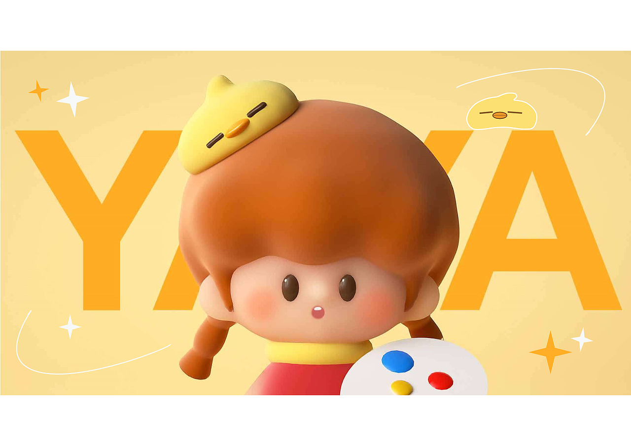 YAYA | 个人原创IP设计_尘七七七-站酷ZCOOL
