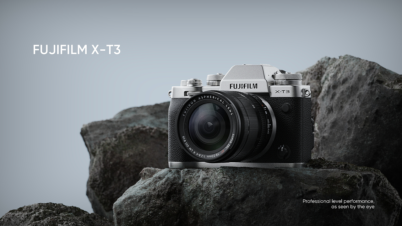 2023 KeyShot -富士相机渲染_胡萝卜汤-站酷ZCOOL