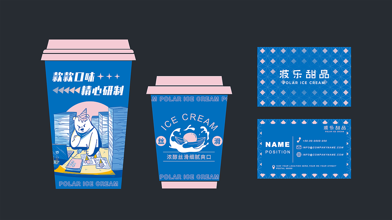 波乐甜品 | IP设计 | 品牌设计 _瑞籽1111-站酷ZCOOL