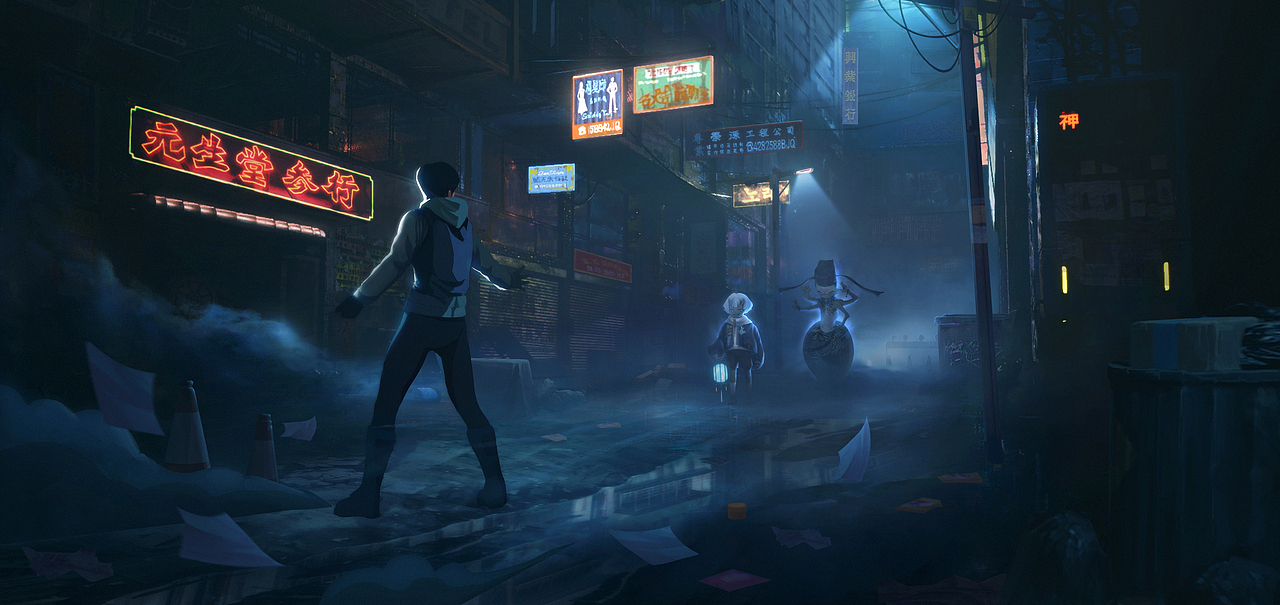 【中阴界】系列动画概念图_Louis__J-站酷ZCOOL