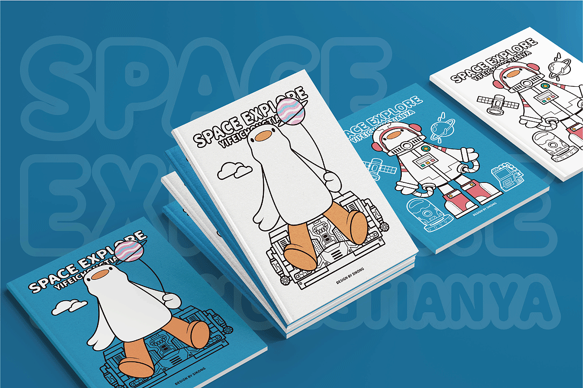 卡通IP形象｜一飞冲天鸭_司空SK-站酷ZCOOL