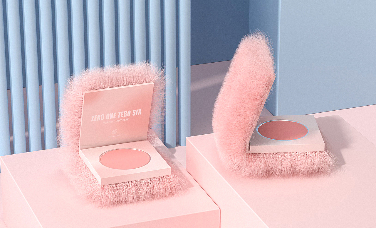 ZERO ONE ZERO SIX - 兔兔腮红系列包装设计_十加二品牌设计-站酷ZCOOL