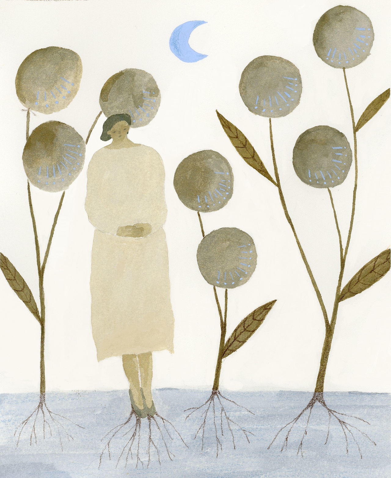 原创插画：白日梦系列3_插画师琴子oceane-站酷ZCOOL