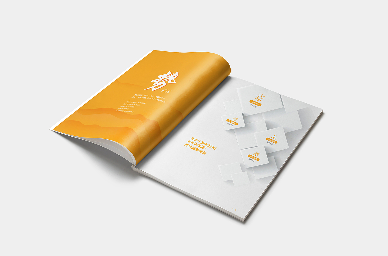 物业画册I定制画册I画册设计I企业画册I宣传画册_艺之光专业画册-站酷ZCOOL