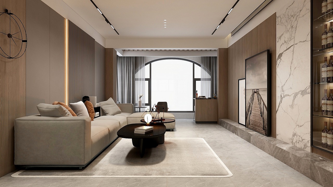 125㎡江西九江水岸明珠现代风_设计师王鹏-站酷ZCOOL