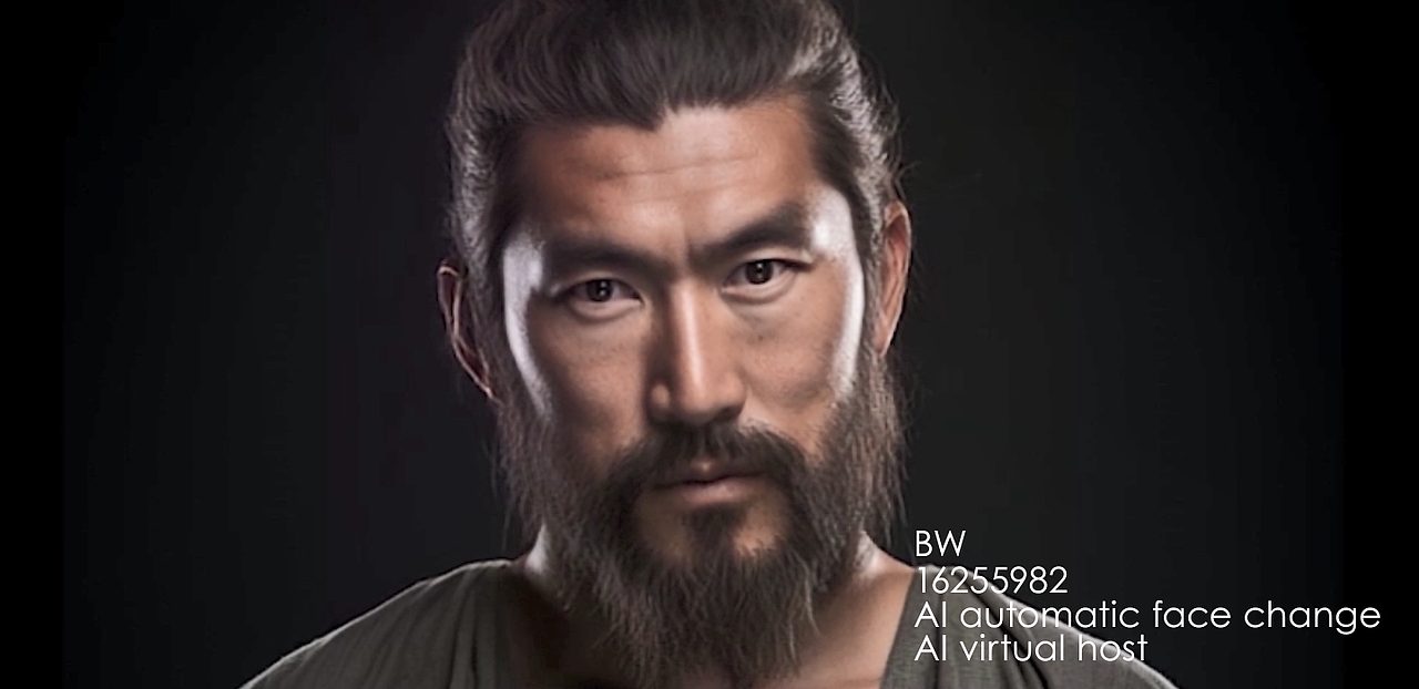 AI自动换脸-AI虚拟人物演讲_XMZ236-站酷ZCOOL