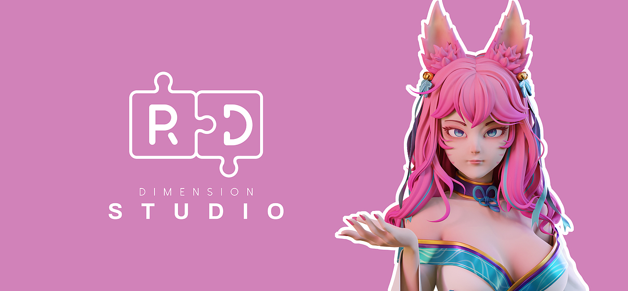 灵魂莲华阿狸同人模型_R次元-站酷ZCOOL