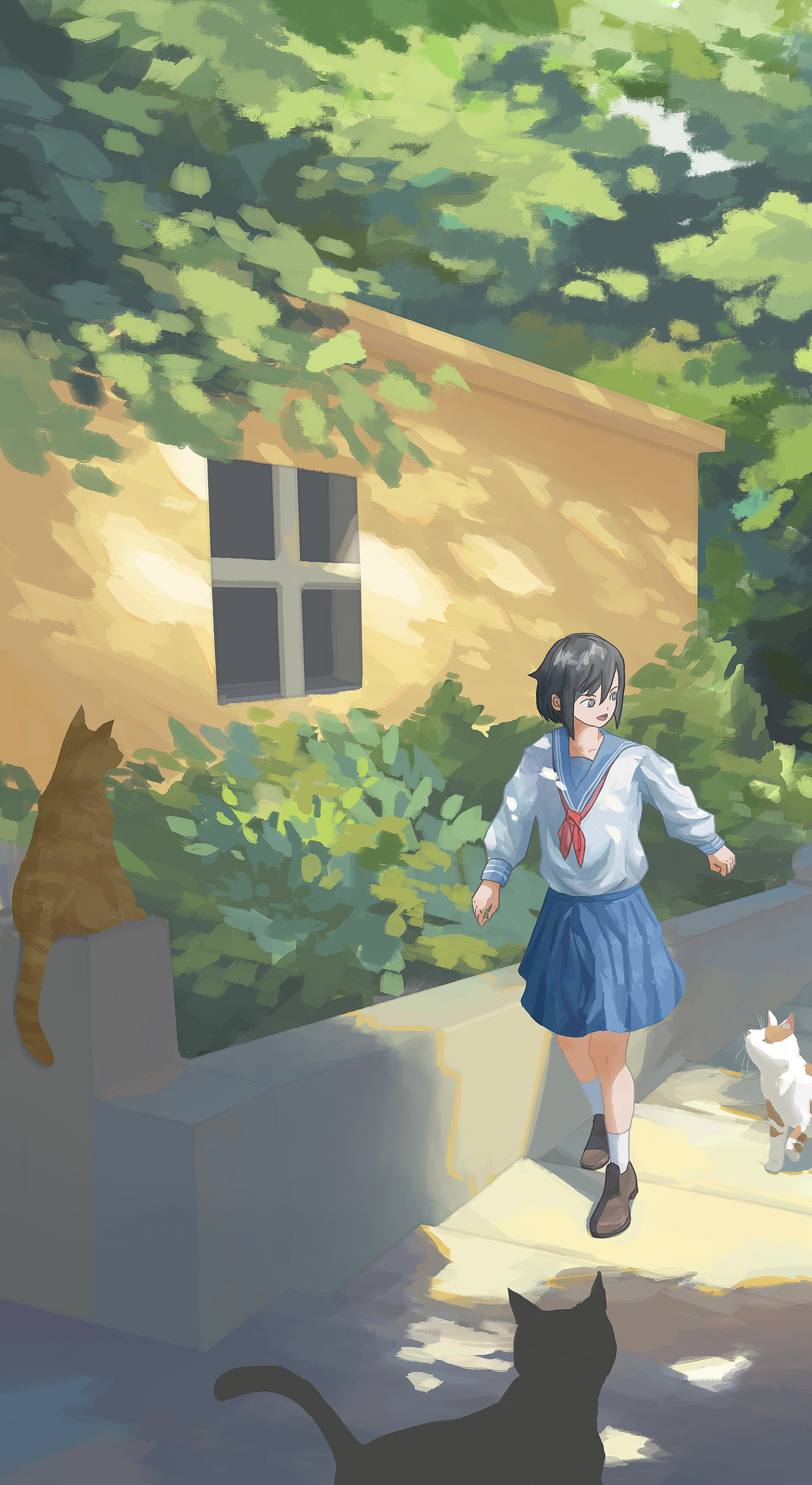 原创 | 猫咪游行 |「cats parade」_yonnisss2-站酷ZCOOL