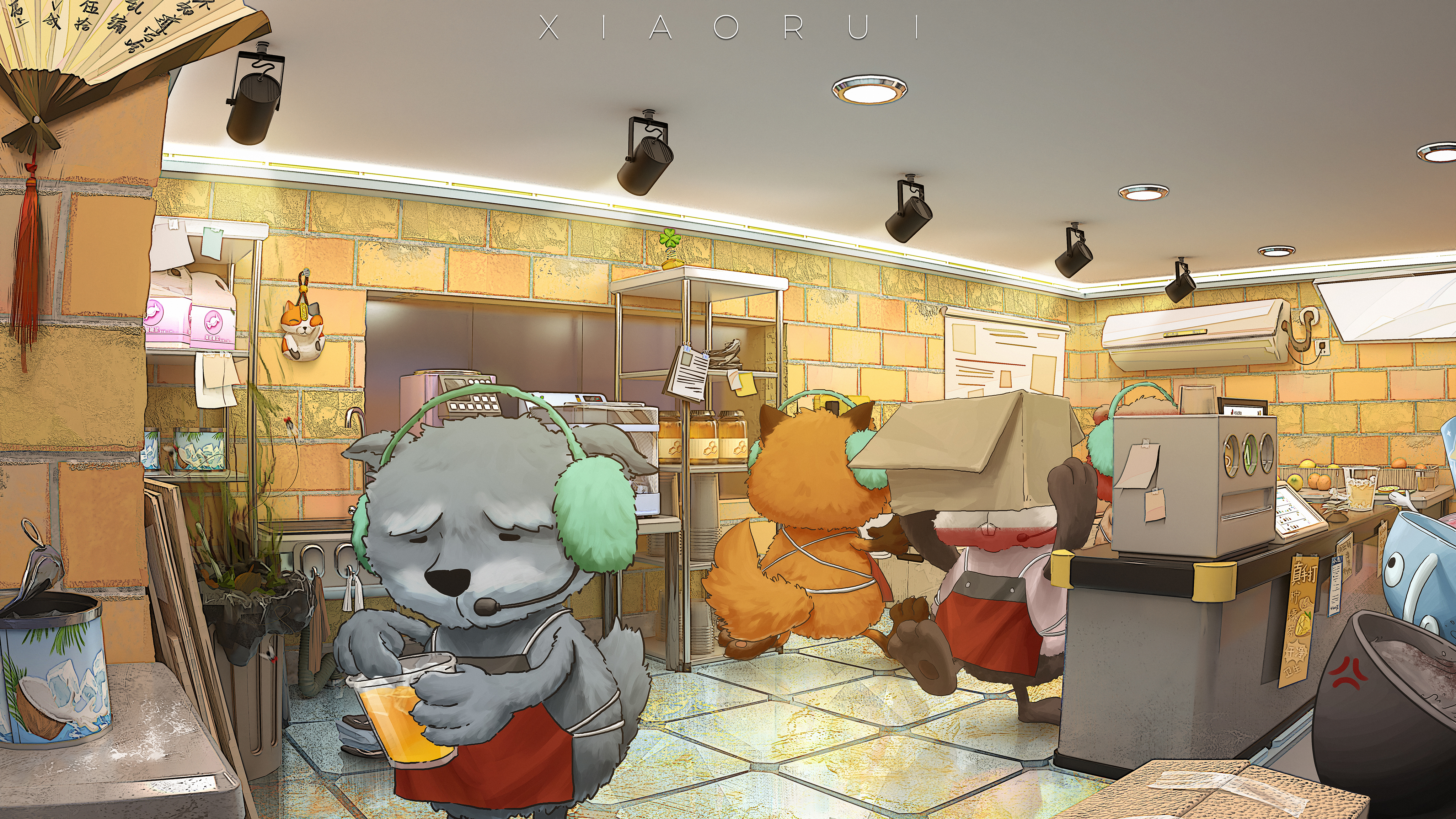 《杯杯倒满》同人_Xiaorui_Rui-站酷ZCOOL