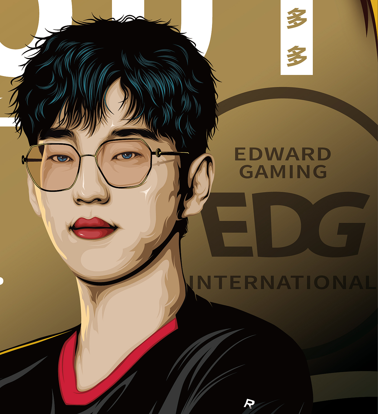 战队系列EDG-SCOUT_来仪-站酷ZCOOL