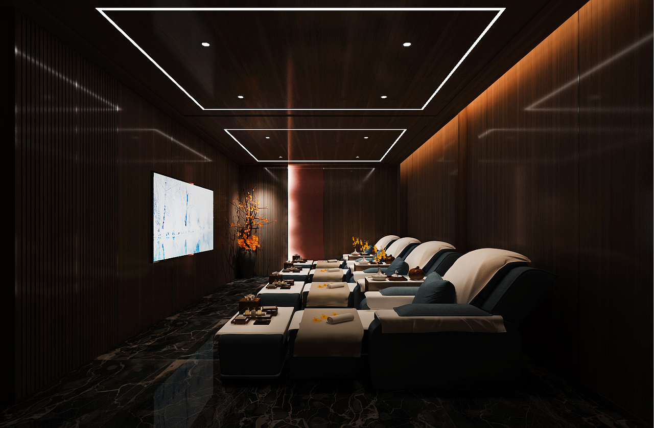 杨浦汤池会所_上海趣雅空间设计-站酷ZCOOL