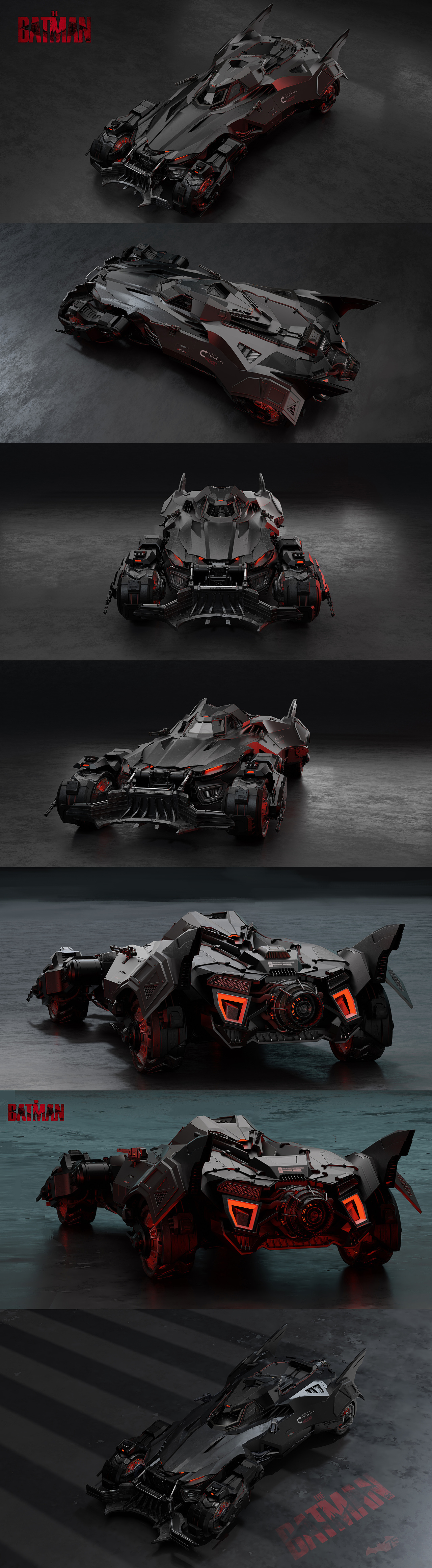 BATMAN CAR（蝙蝠侠战车）_熊吉193823-站酷ZCOOL