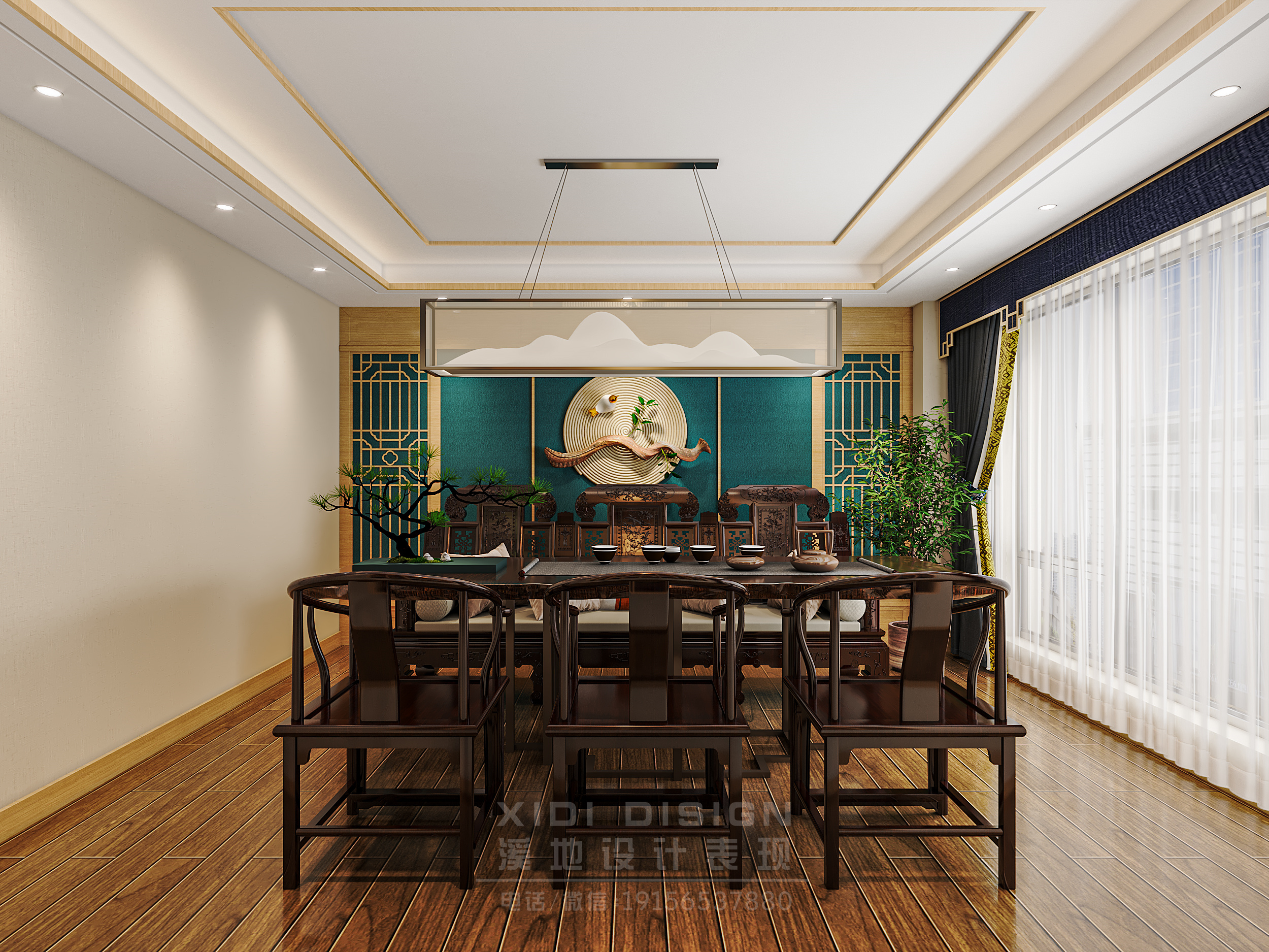 茶室 _余霜霜不冷-站酷ZCOOL