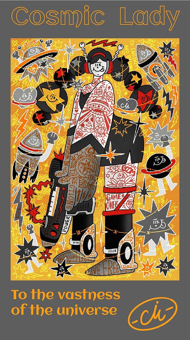 Cosmic lady 宇宙女士_Mirror小学徒-站酷ZCOOL