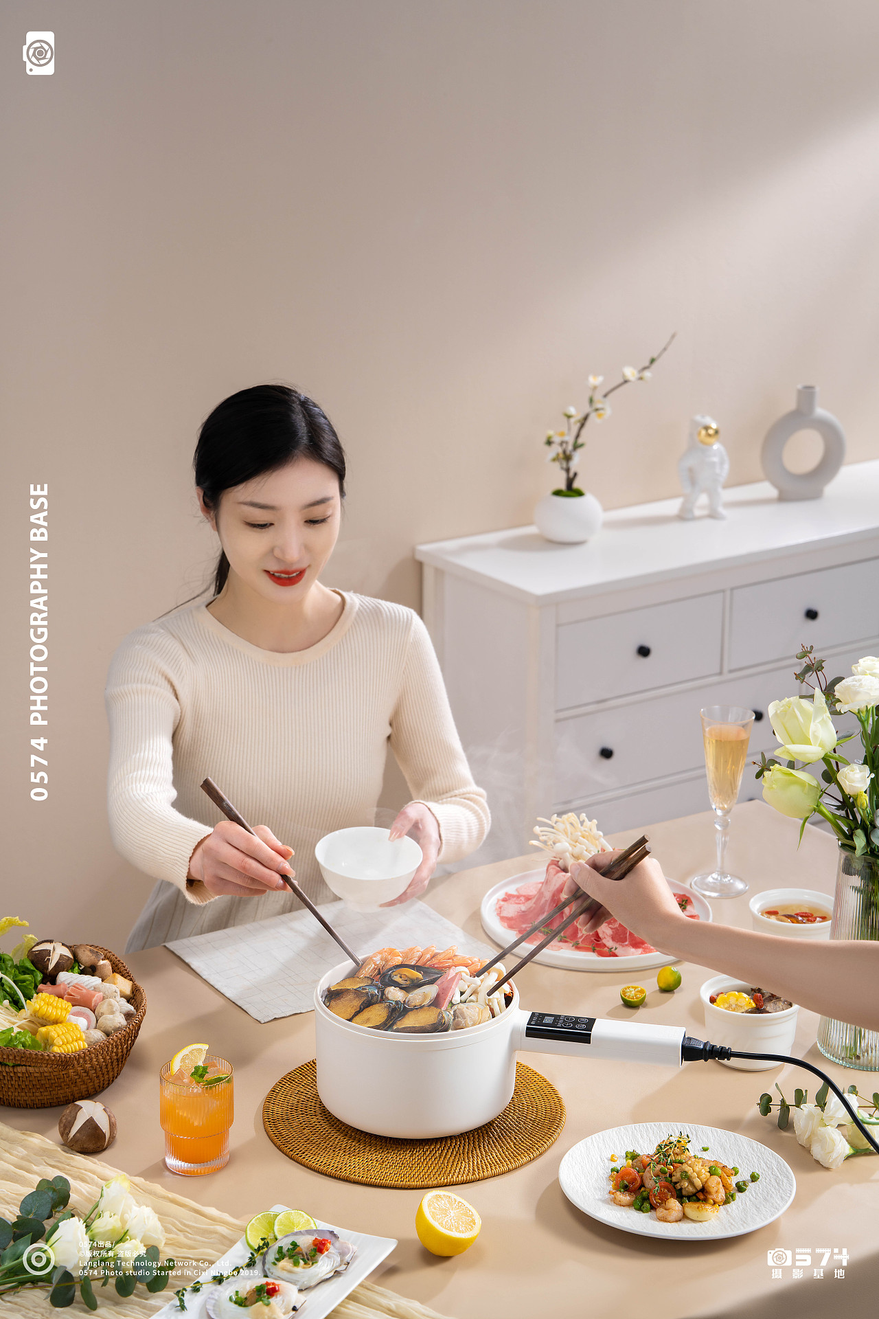 电煮锅 | 电火锅 电蒸锅_0574摄影-站酷ZCOOL