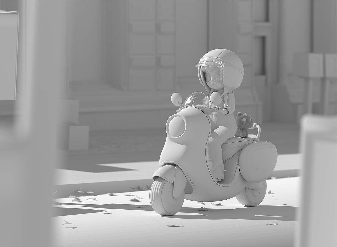 Hello Yui | Blender捏娃_宇酱-站酷ZCOOL