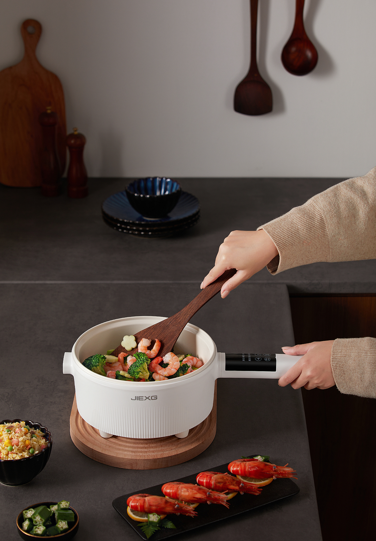 产品拍摄-电煮锅_lf9527-站酷ZCOOL