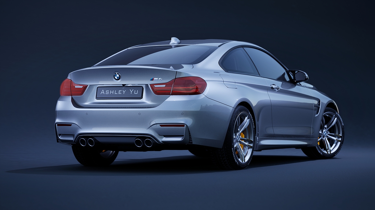 UE汽车渲染练习作品_BMW——M4_Bamboo_AshleyYu-站酷ZCOOL