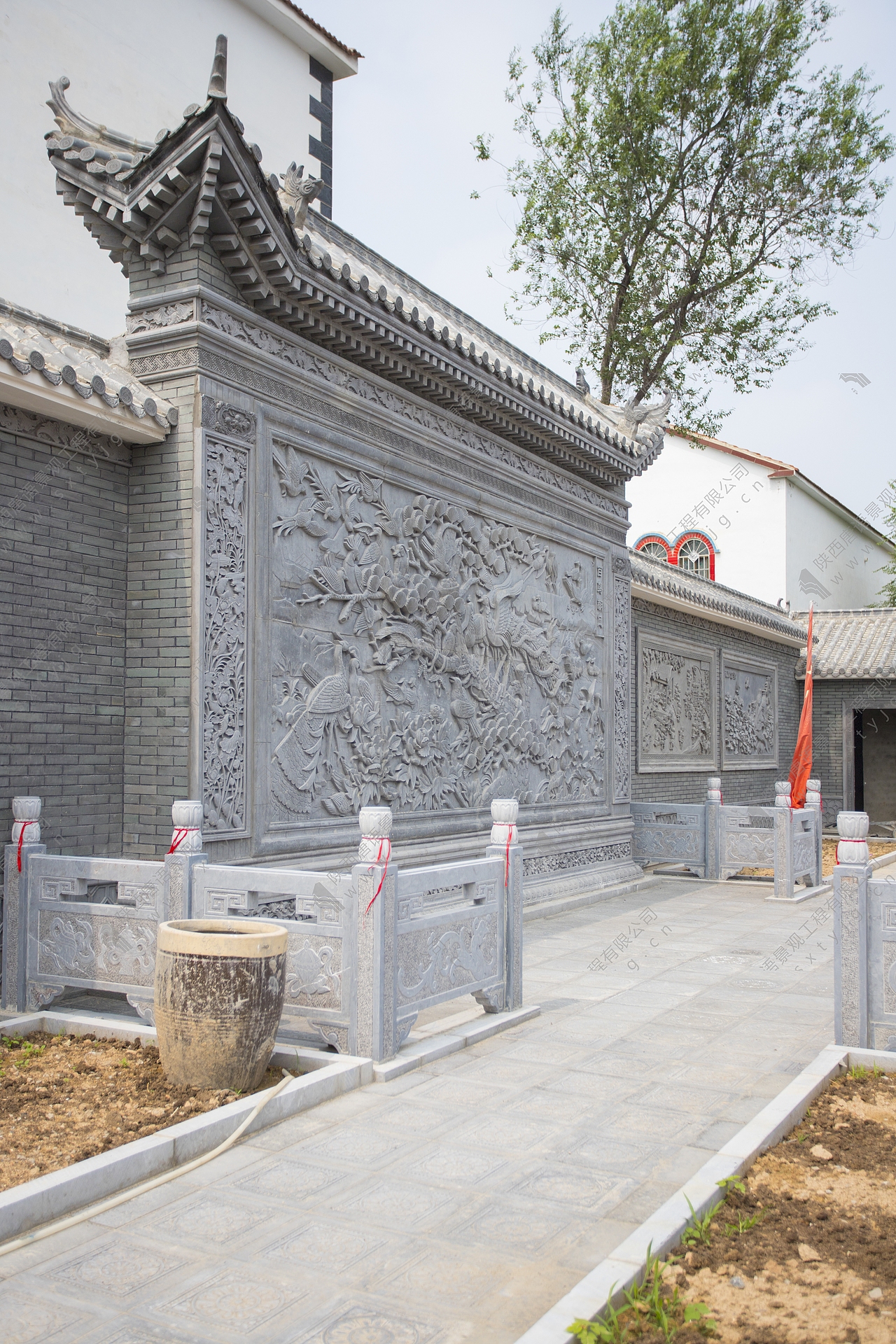 百鸟朝凤大型砖雕唐语木雕影壁效果图大小|摄影|环境/建筑摄影|tyzd_原创作品-站酷ZCOOL