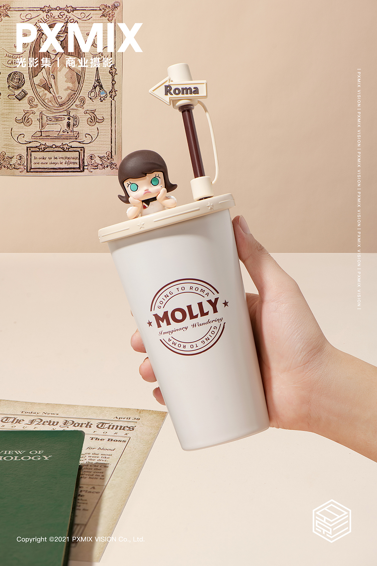 盲盒周边摄影丨泡泡玛特 MOLLY的一天 x 光影集_光影集-站酷ZCOOL