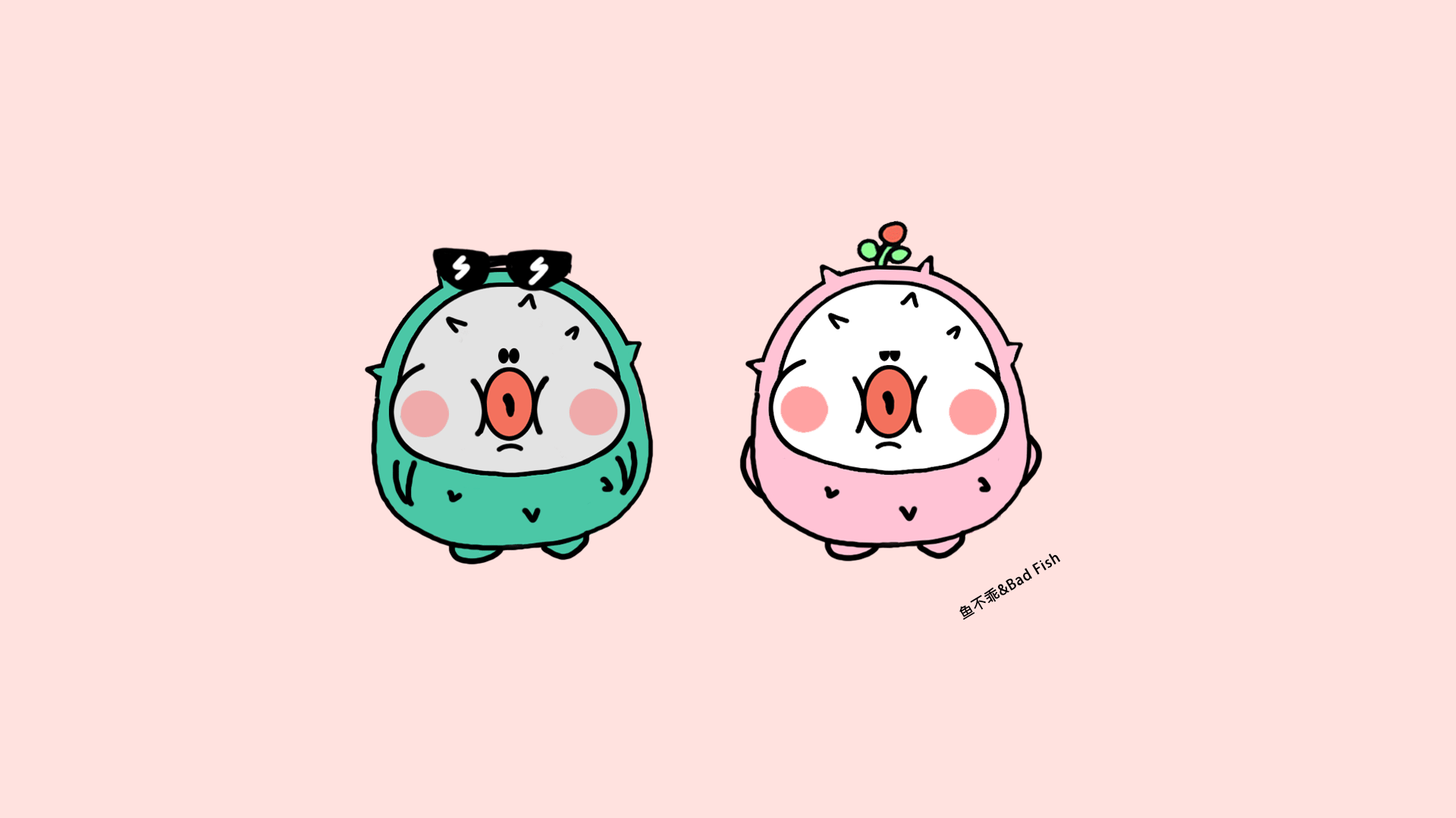 鱼不乖&Bad Fish/原创动画/ip形象设计/IP授权_鱼不乖-站酷ZCOOL