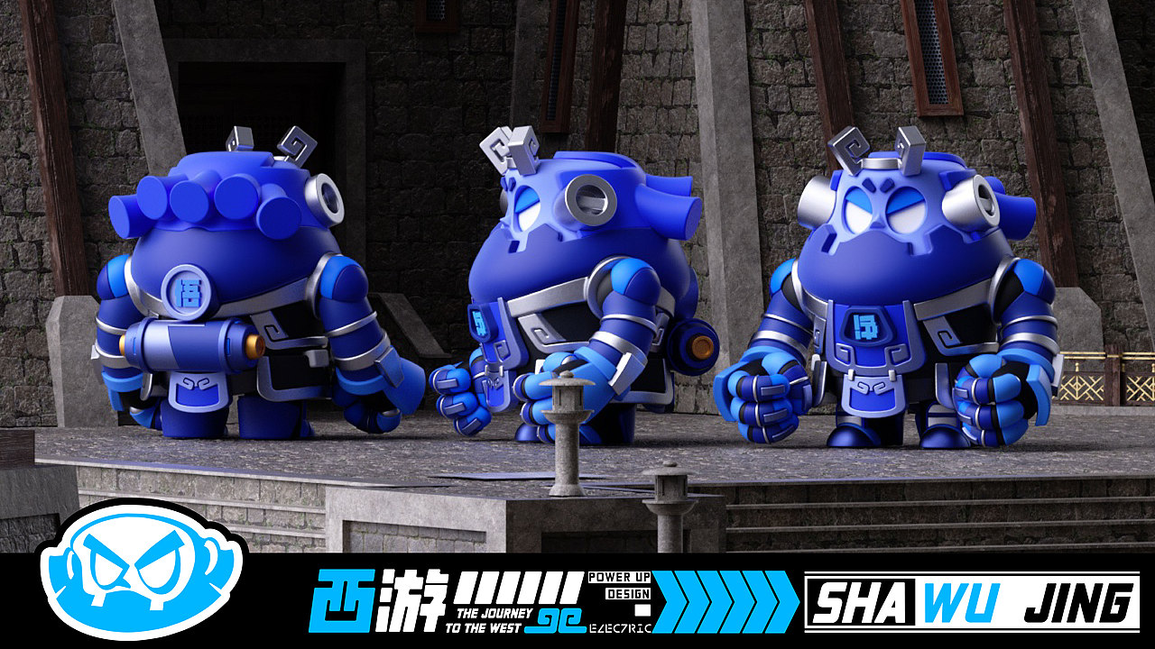 [士气集团] 2023 | Electric Power | 西游·人物设计_钊财小黑-站酷ZCOOL