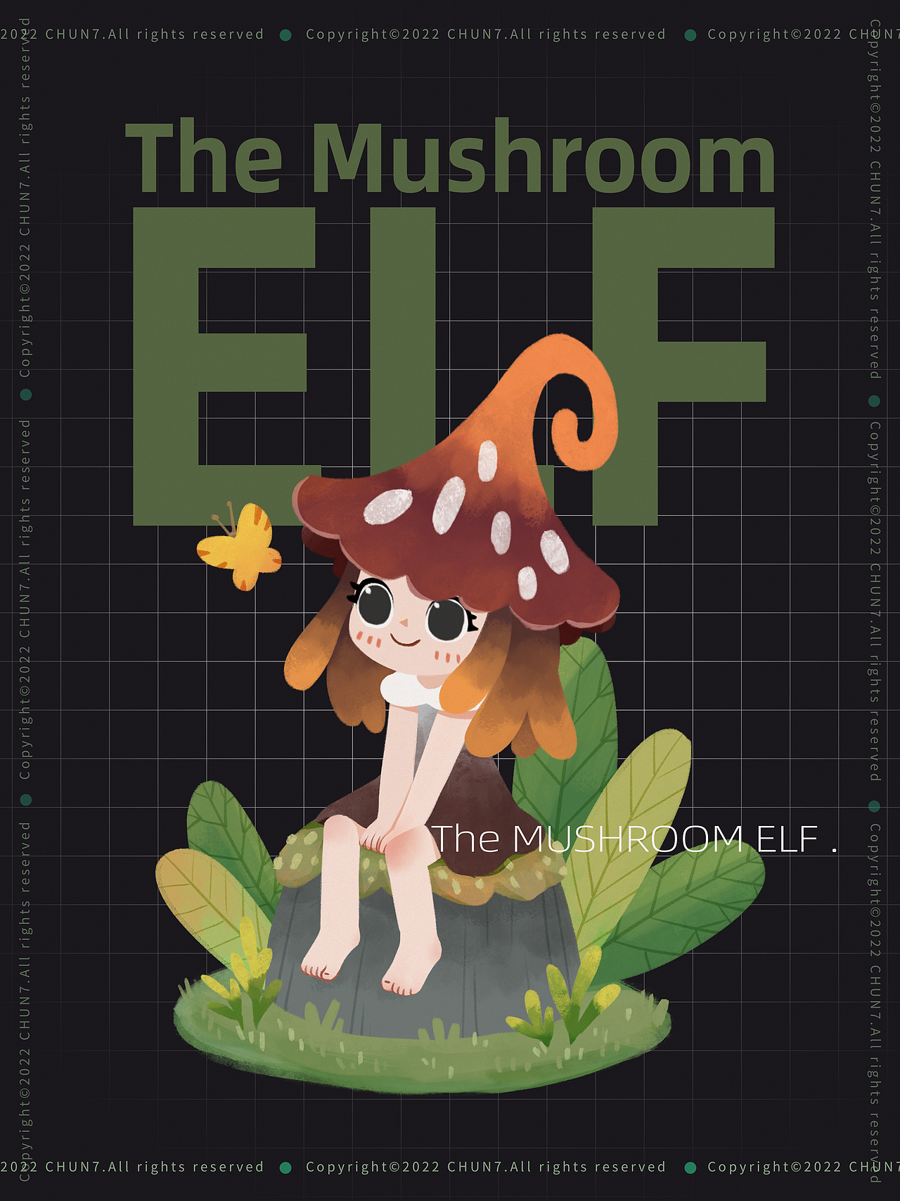 #WOW 蘑菇小精灵_CHUN7-站酷ZCOOL