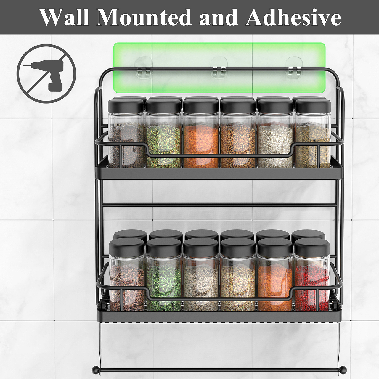 | 渲染案例 | 调料瓶墙架_LILINHAO-站酷ZCOOL