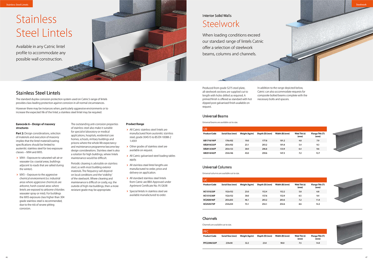 分享 · 英国catnic建筑构件系列产品画册_云之瀑布-站酷ZCOOL