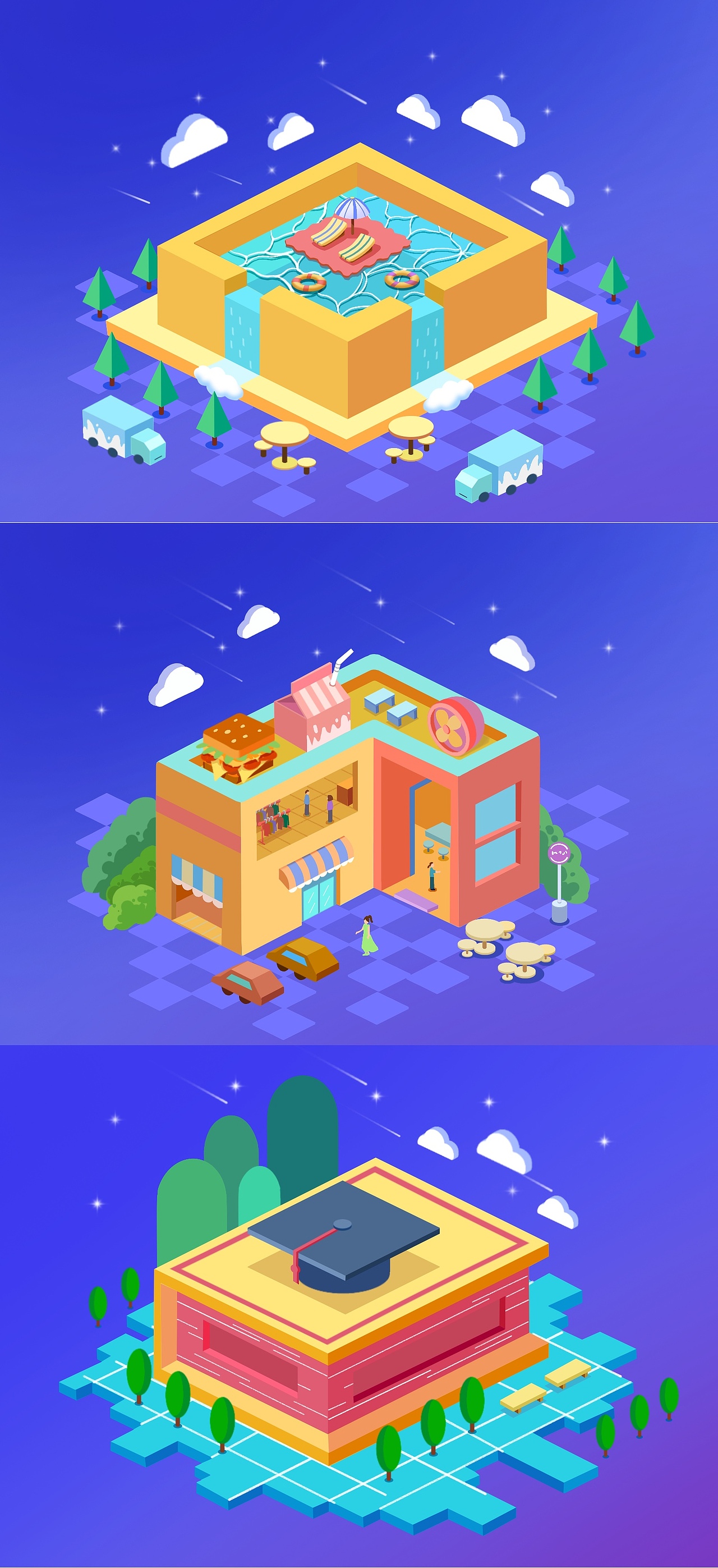 原创2.5D、MBE插画_插画师玖月-站酷ZCOOL