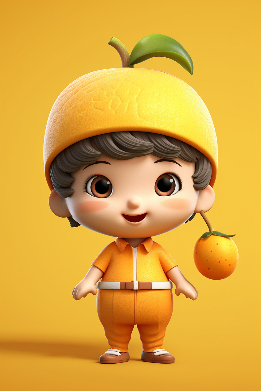 Q版水果人物IP系列 AI_TT顕-站酷ZCOOL