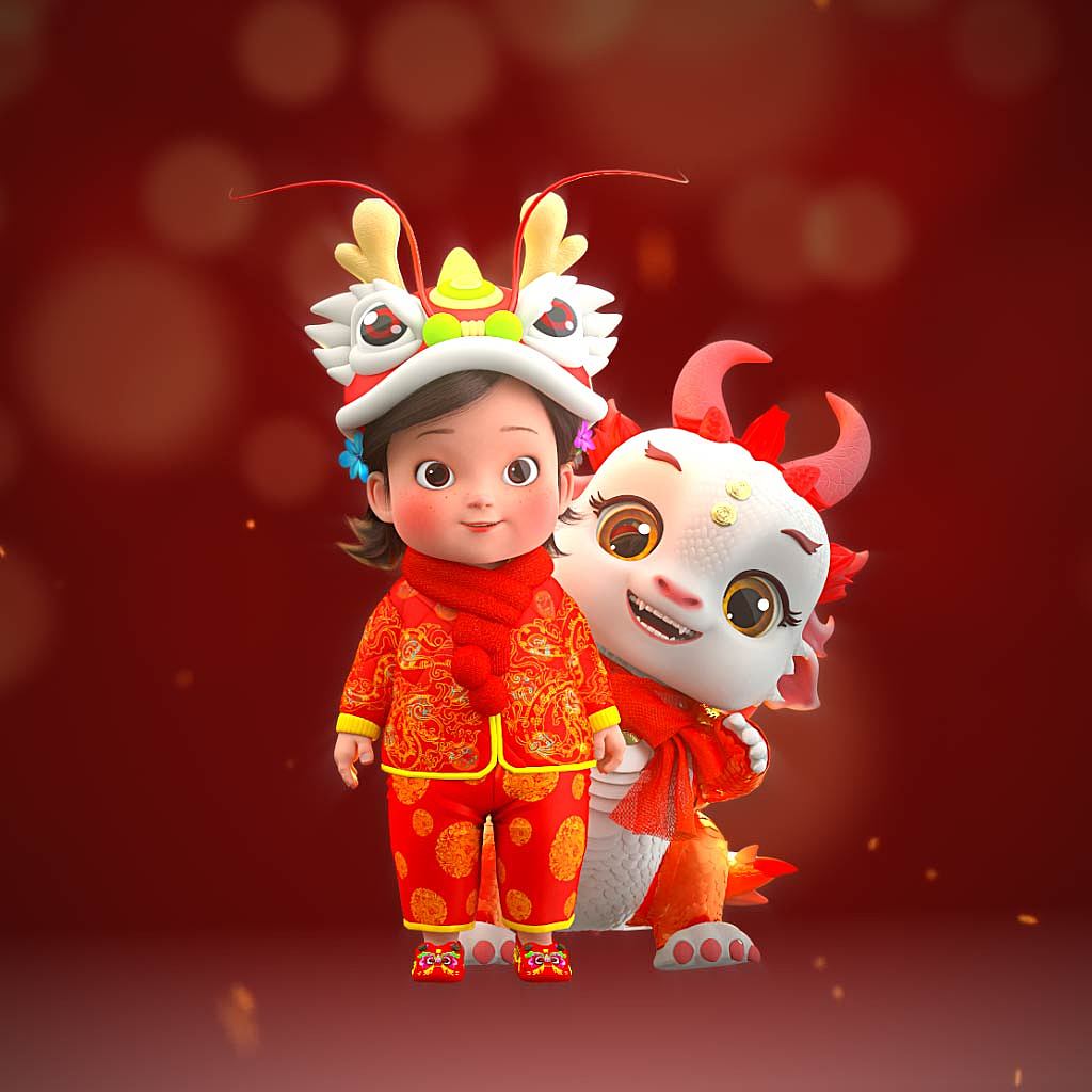 maya卡通角色 卡通IP造型设计 卡通人物 三维建模 _老山羊的家-站酷ZCOOL