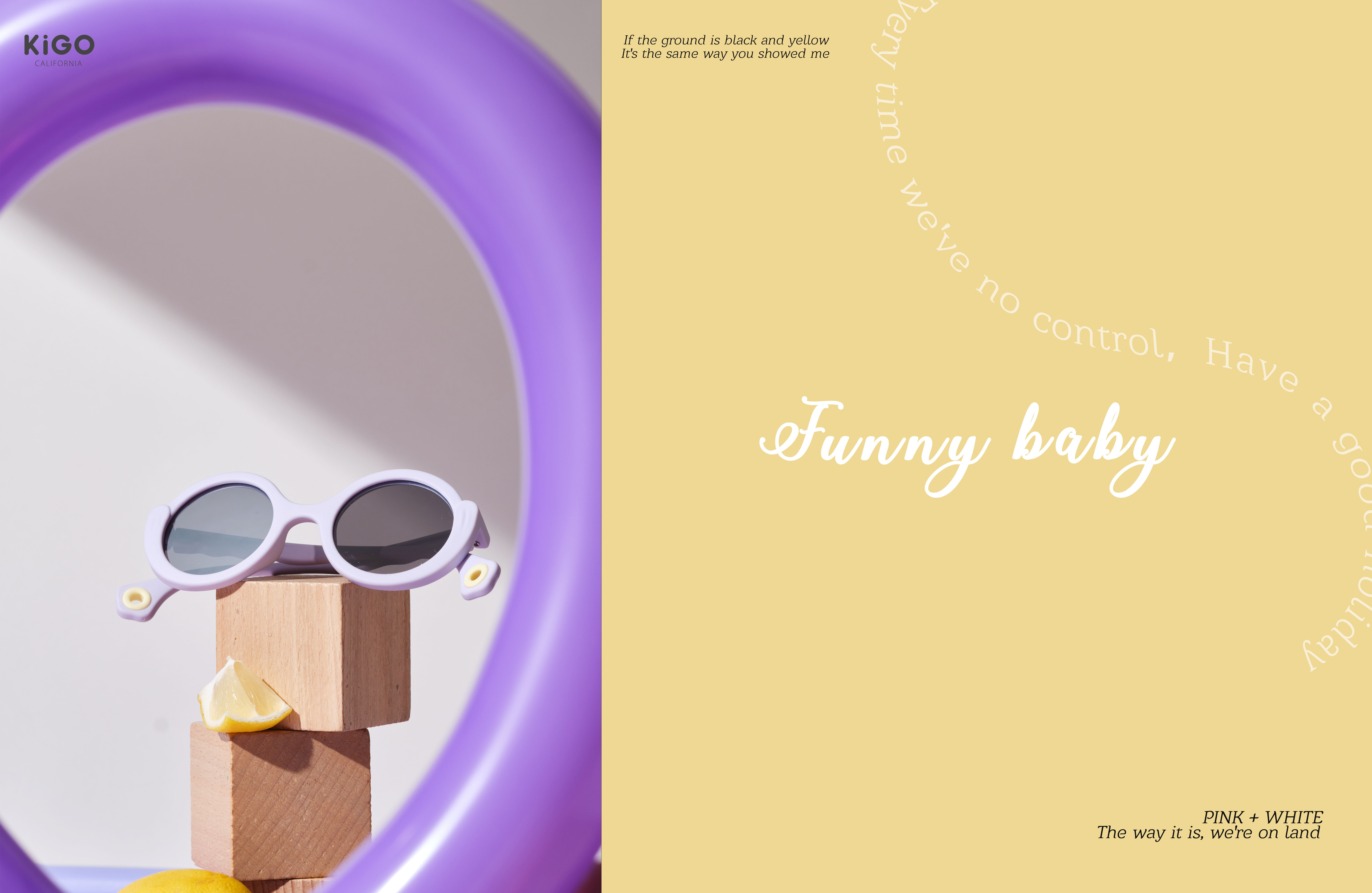 [kigo梦幻岛系列儿童太阳眼镜-重启自由夏天]_瞌睡蜜蜂-站酷ZCOOL