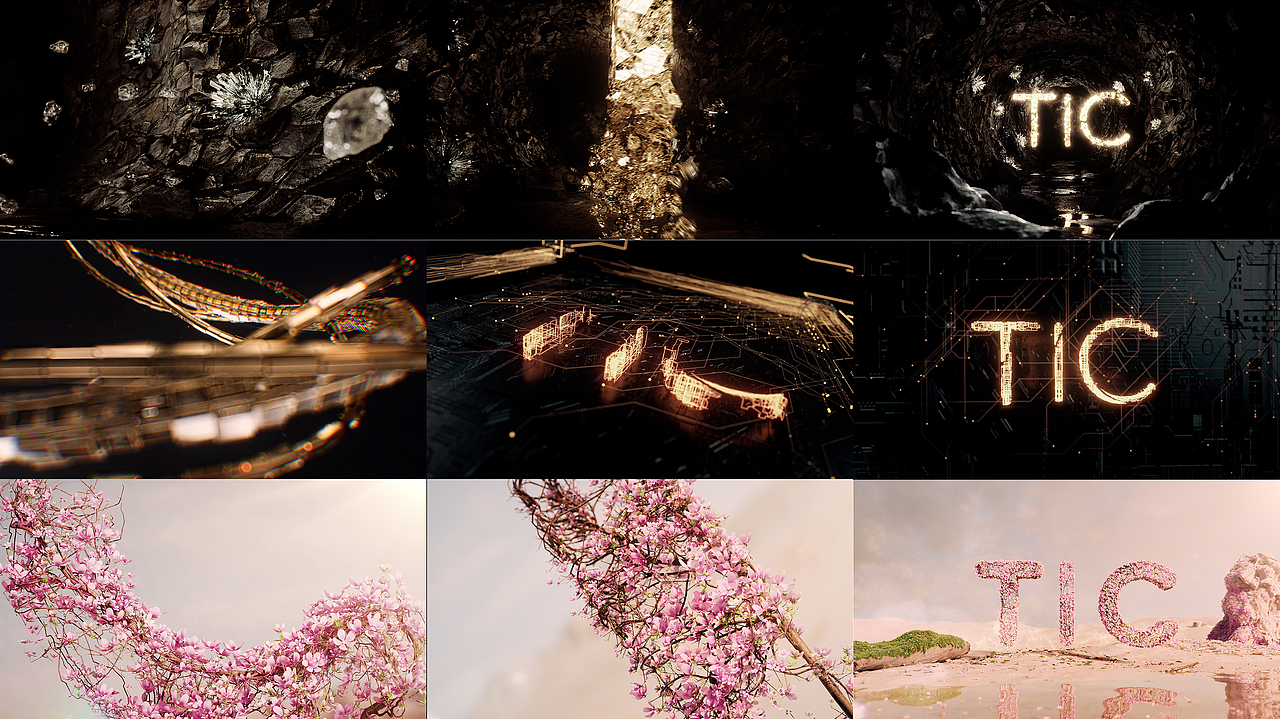 LOGO演绎 TIC LOGO _罗一二-站酷ZCOOL