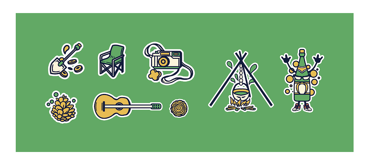 插画个性化键帽_肆一SIYI-站酷ZCOOL