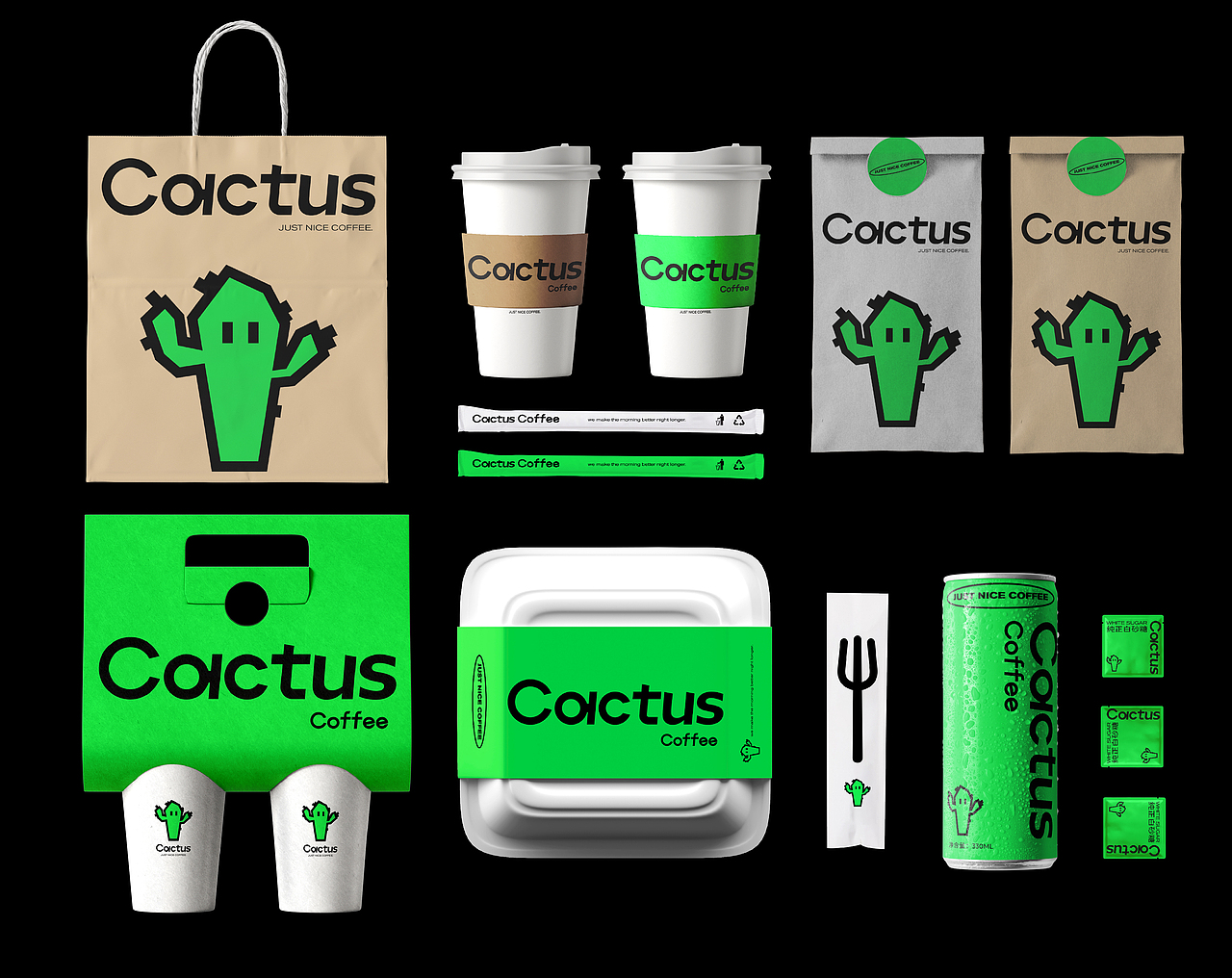 CACTUS COFFEE_BronGuo-站酷ZCOOL