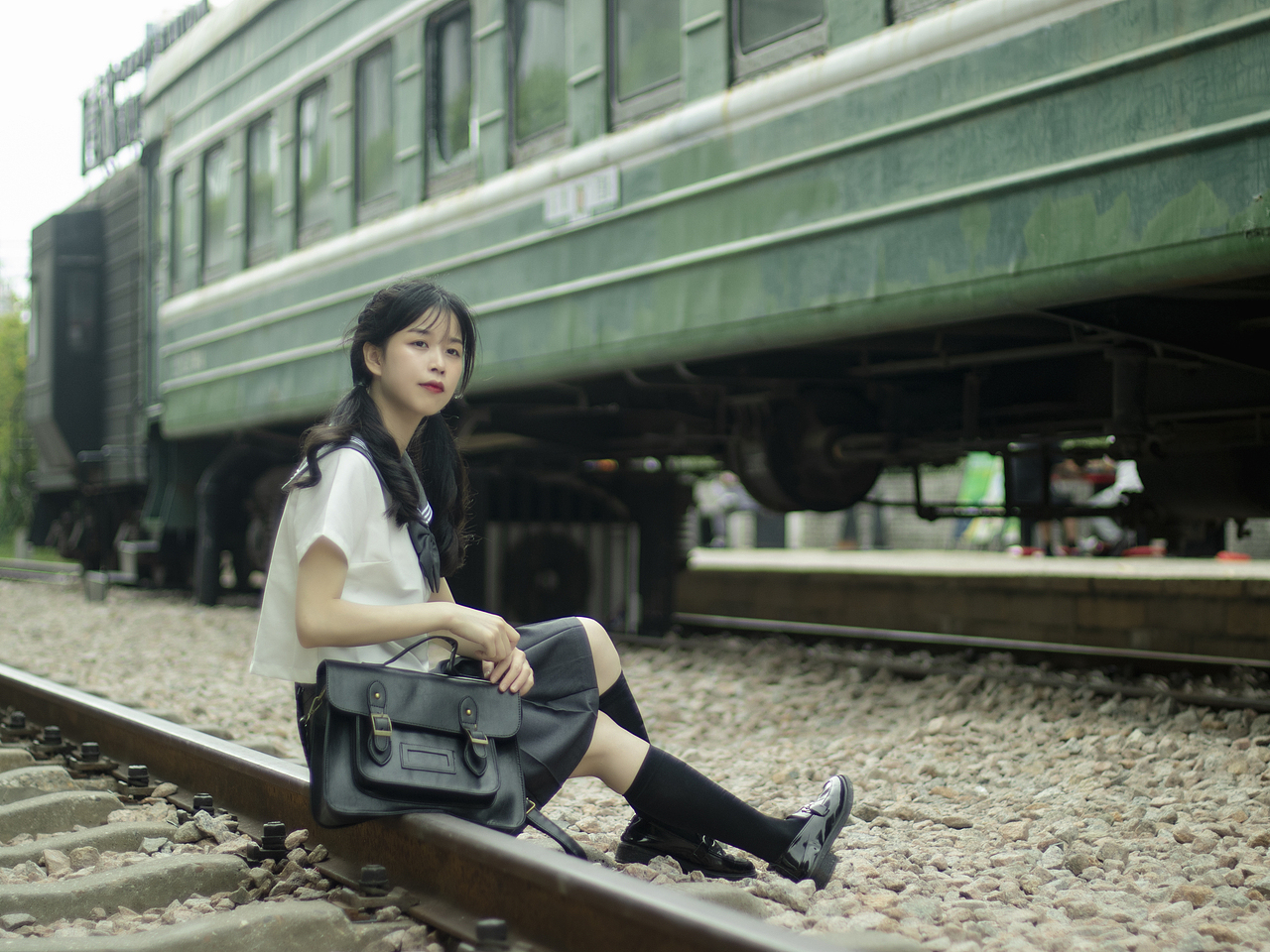 JK少女_陈宅-站酷ZCOOL