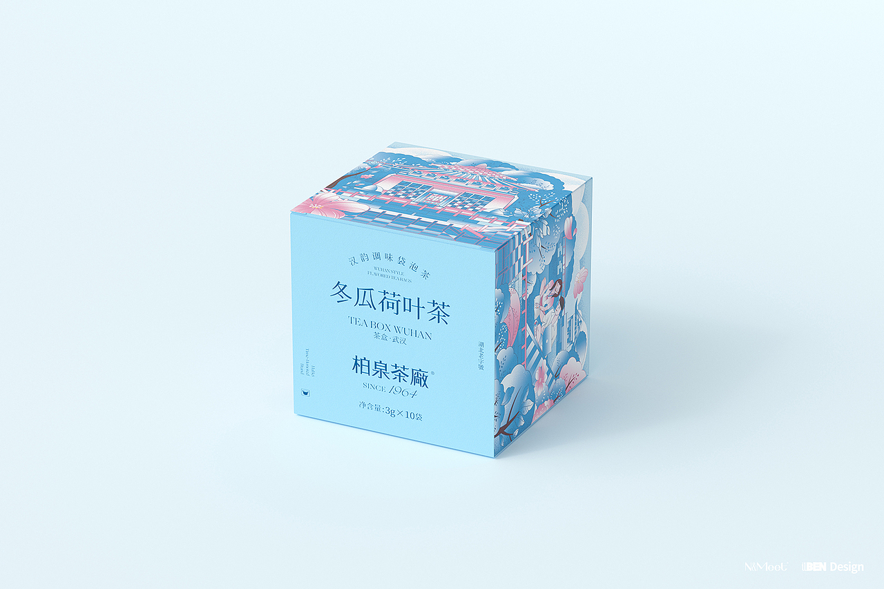 茶盒武汉-柏泉袋泡茶茶叶包装设计_ilben张艺彬-站酷ZCOOL