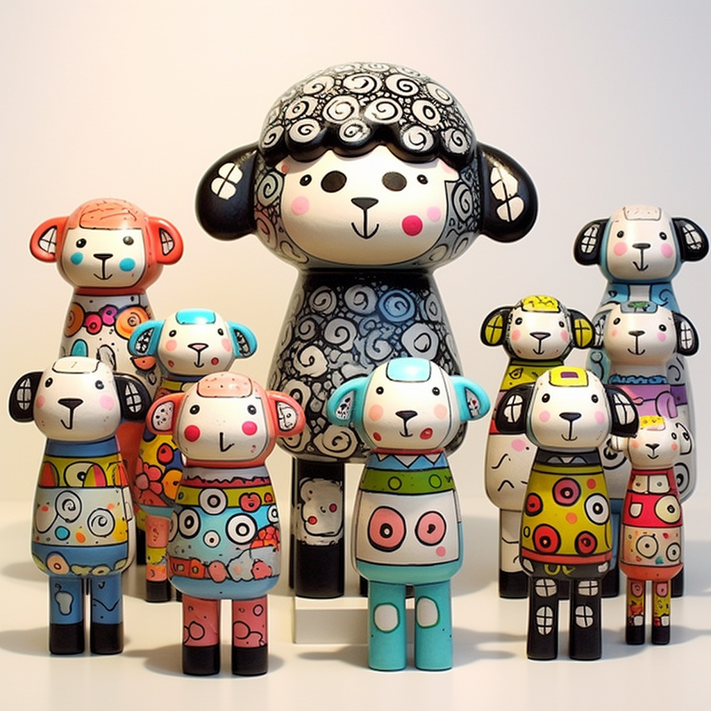 IP形象设计，家居摆件_sea娜娜-站酷ZCOOL