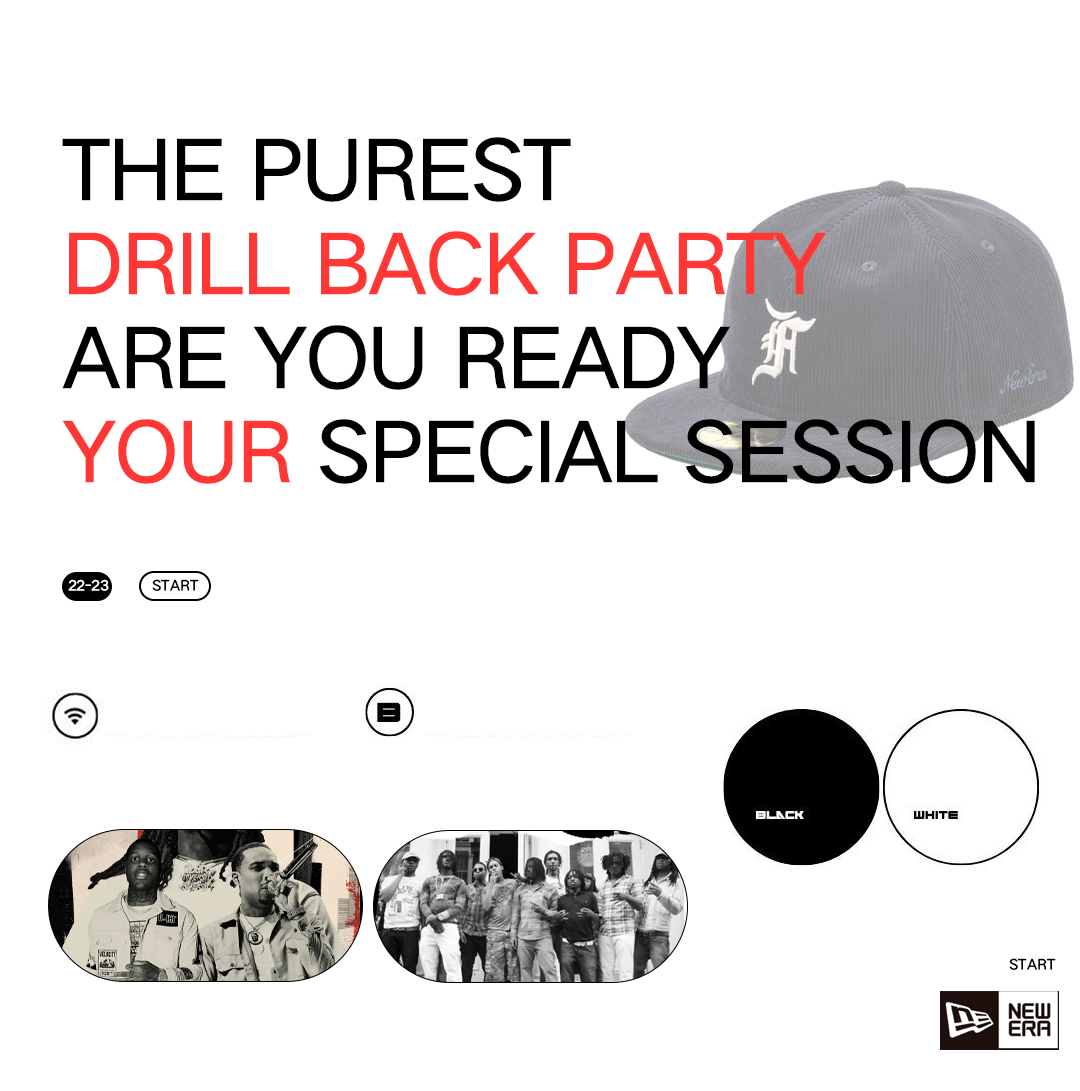 Drill back party联动品牌: New Era_天仪-站酷ZCOOL