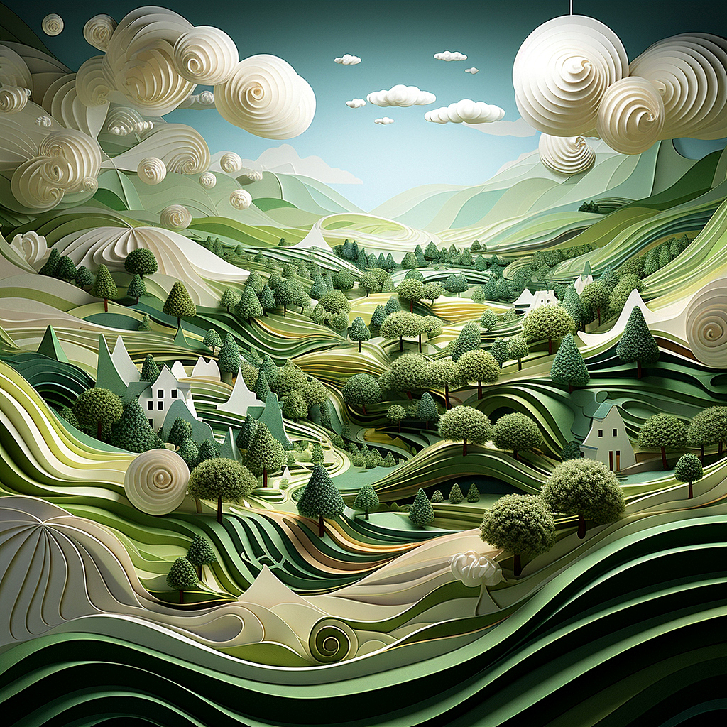 brian demp的数字作品以富有想象力的风景_Aliban-站酷ZCOOL