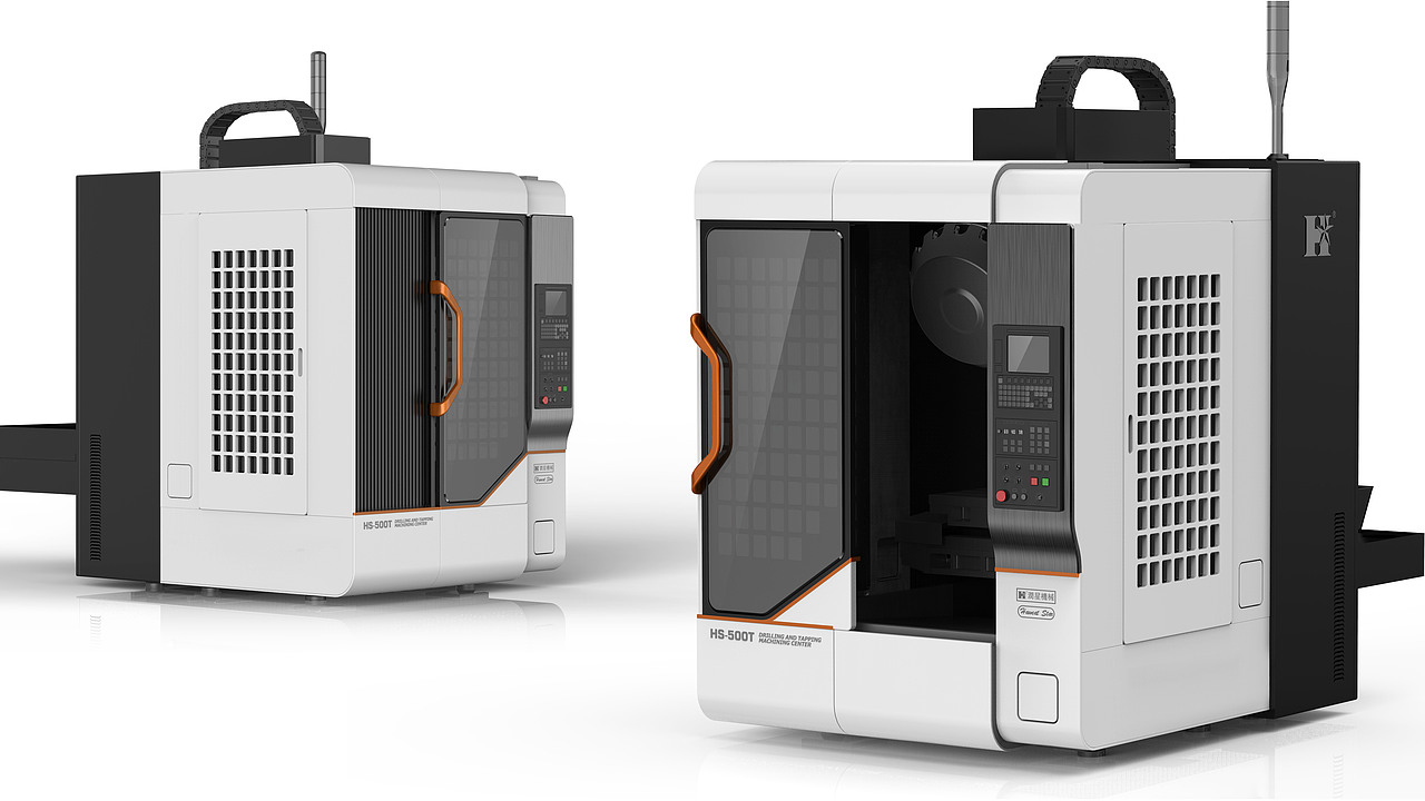 润星机械 | HS-500T Five-axis Machine五轴钻攻机_LazyPozi-站酷ZCOOL